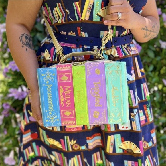 Loungefly | Bags | Loungefly Stitch Shoppe Disney Princess Books Volume ...